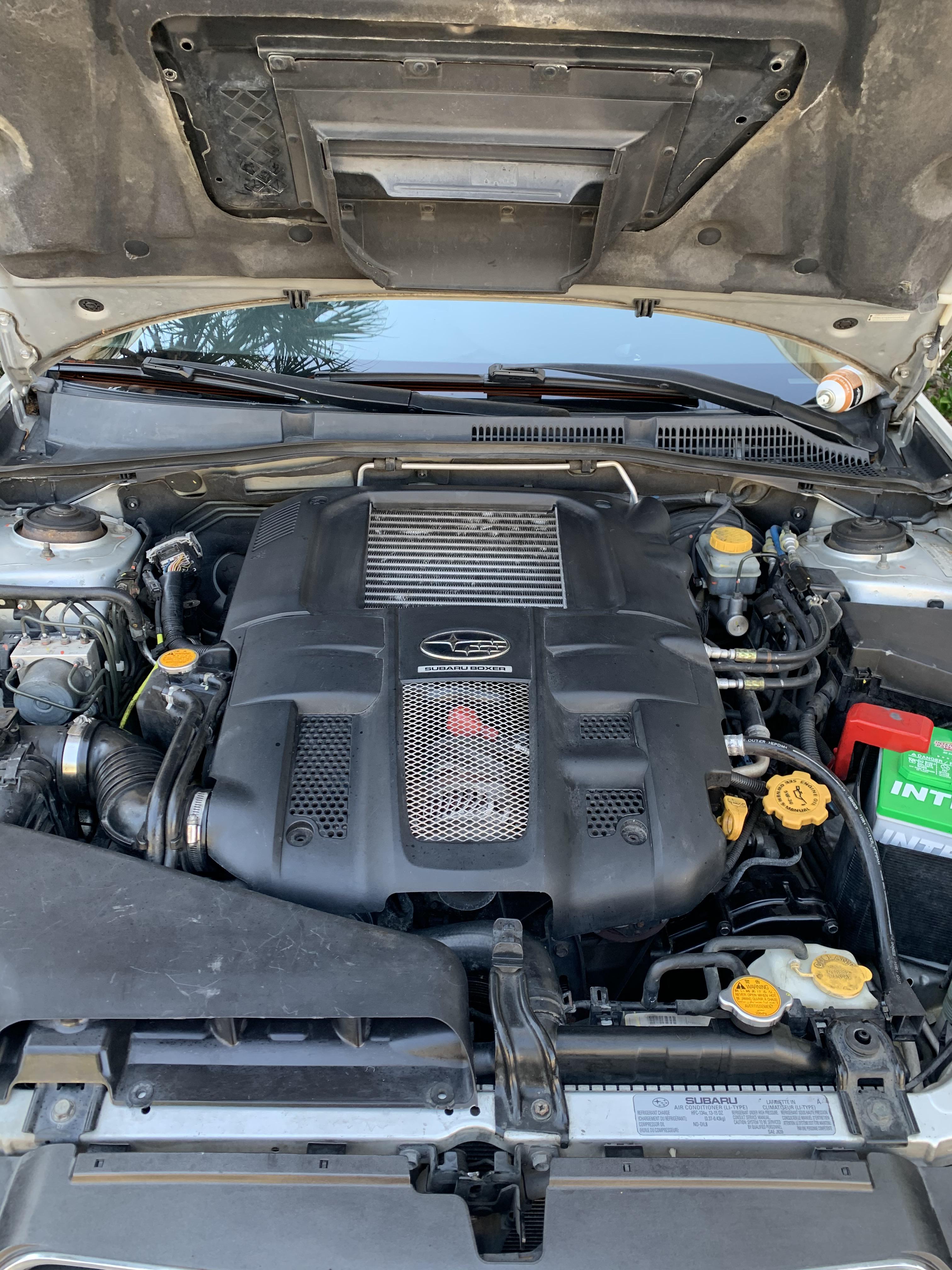 tried to clean up my engine bay a little bit with some alcohol and ArmorAll | Scrolller