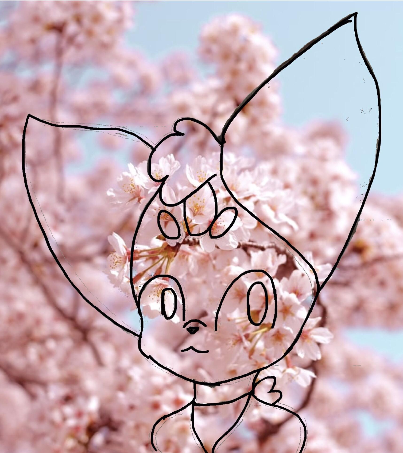 Tried to convert a physical drawing into a digital all on my phone ... Tried to convert a physical drawing into a digital all on my phone ...