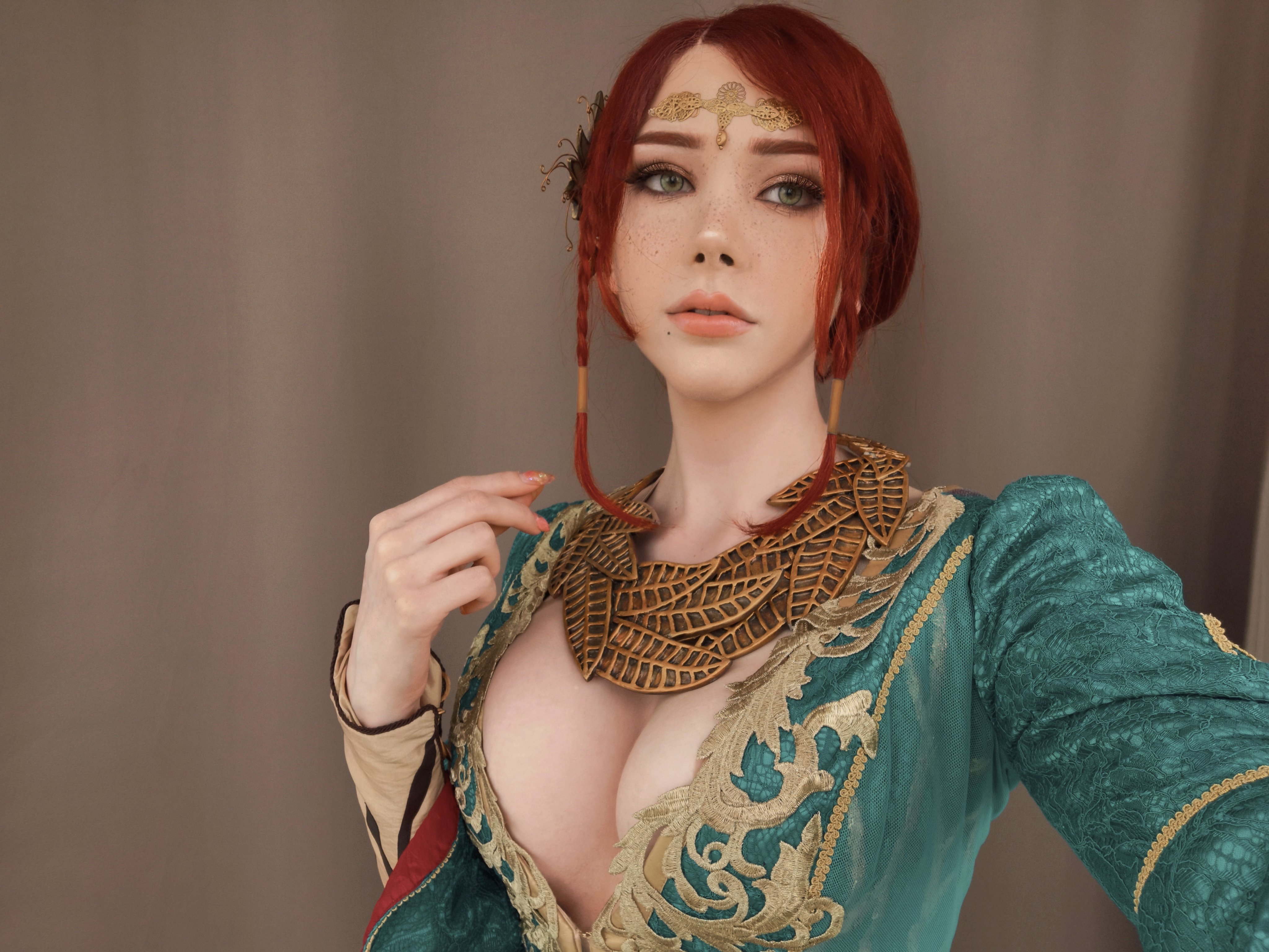 Triss Merigold from The Witcher by Saya The Fox | Scrolller