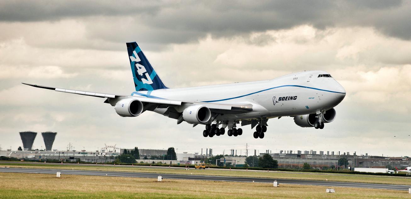 Trust me that is a beauty. Boeing 747-8