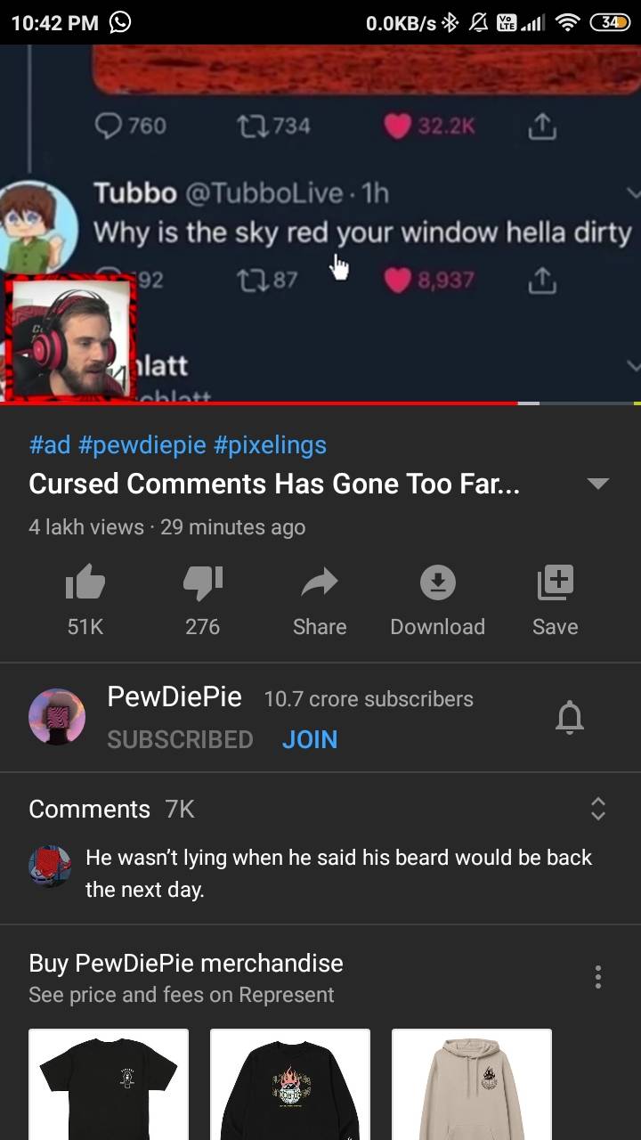 Tubbo and schlatt in PewDiePie's video! | Scrolller