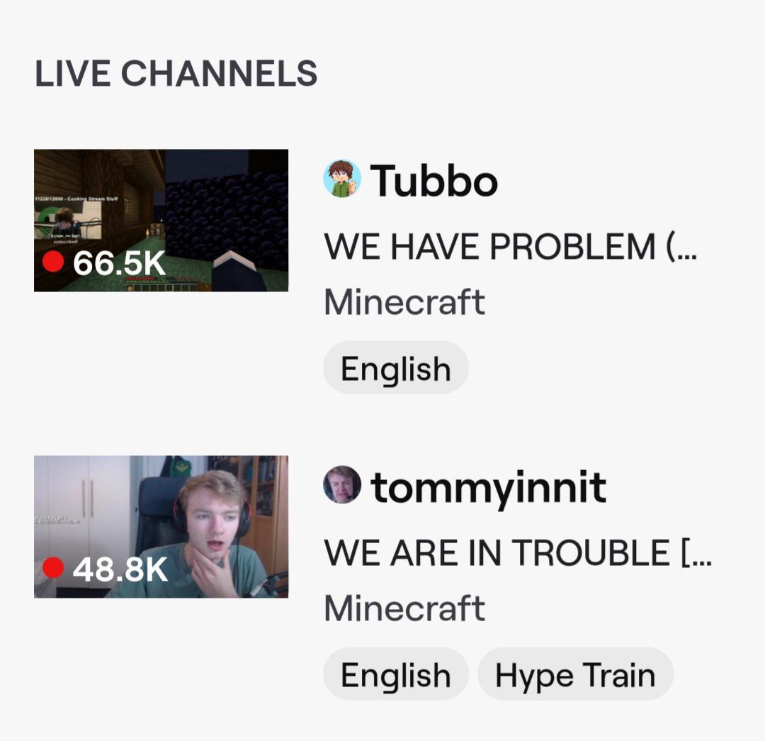 Tubbo : we have a problem / tommy: i am the problem | Scrolller