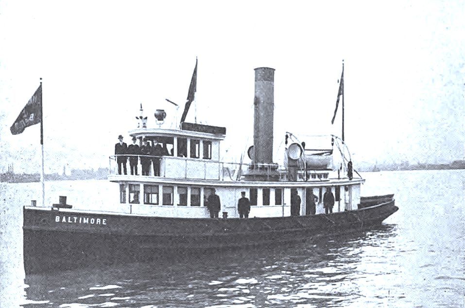 Tug Boat Baltimore - 1918 | Scrolller
