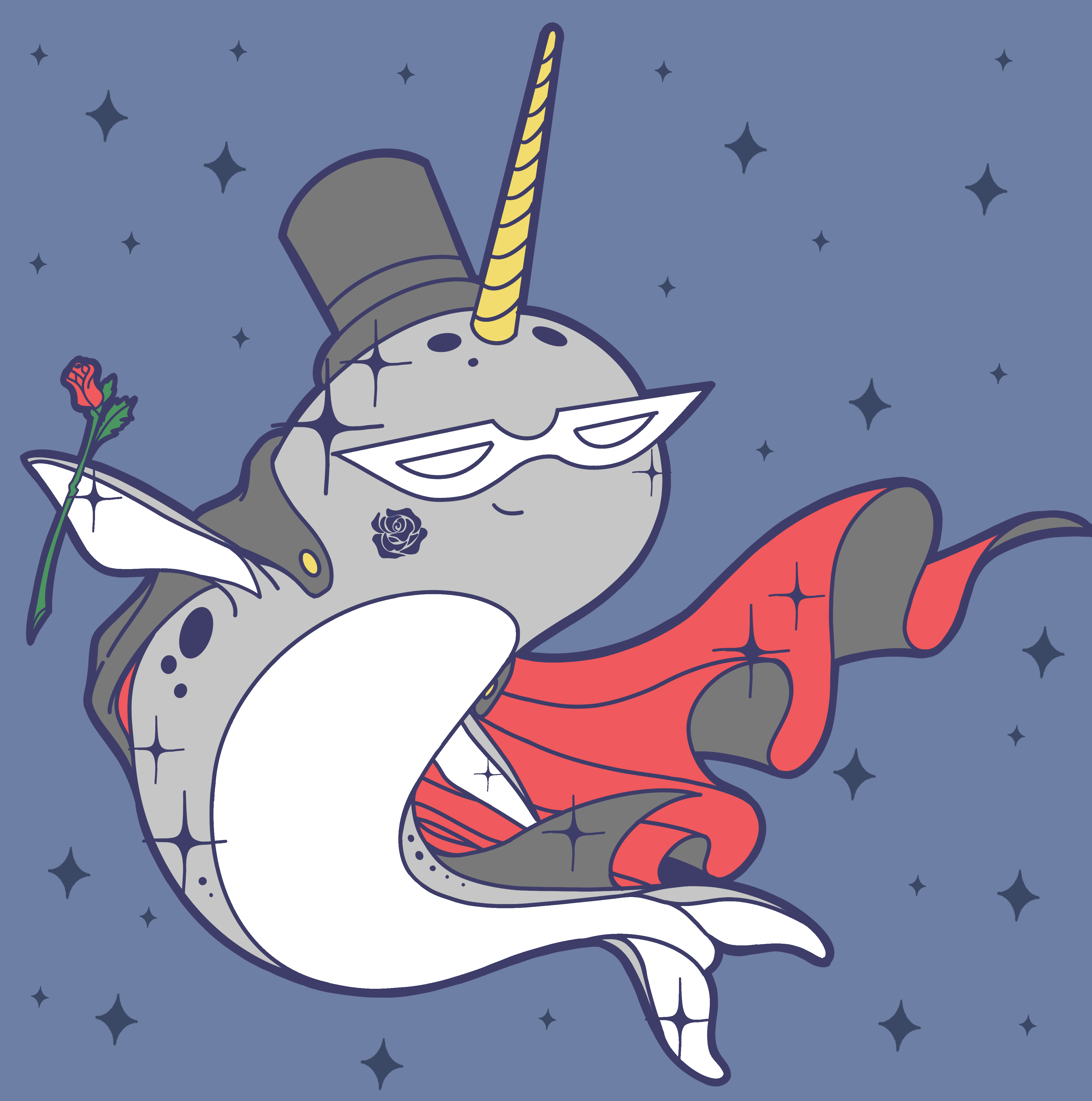 Tuxedo Narwhal Mask! | Scrolller