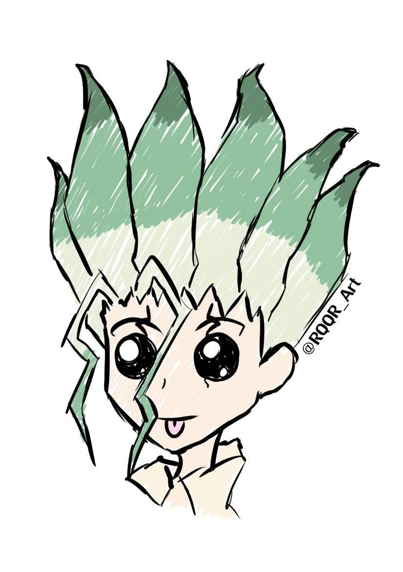 Twitter RQQR on Twitter: "Dr. Stone FanArt | Scrolller