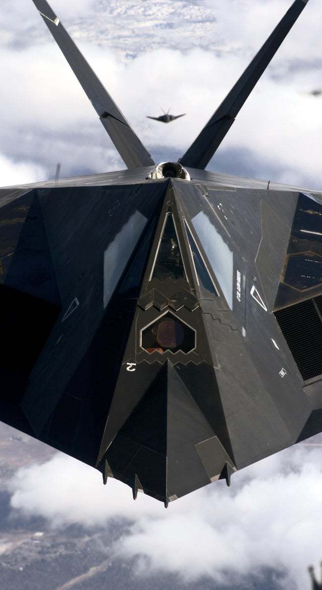 Two F-117 Nighthawks | Scrolller