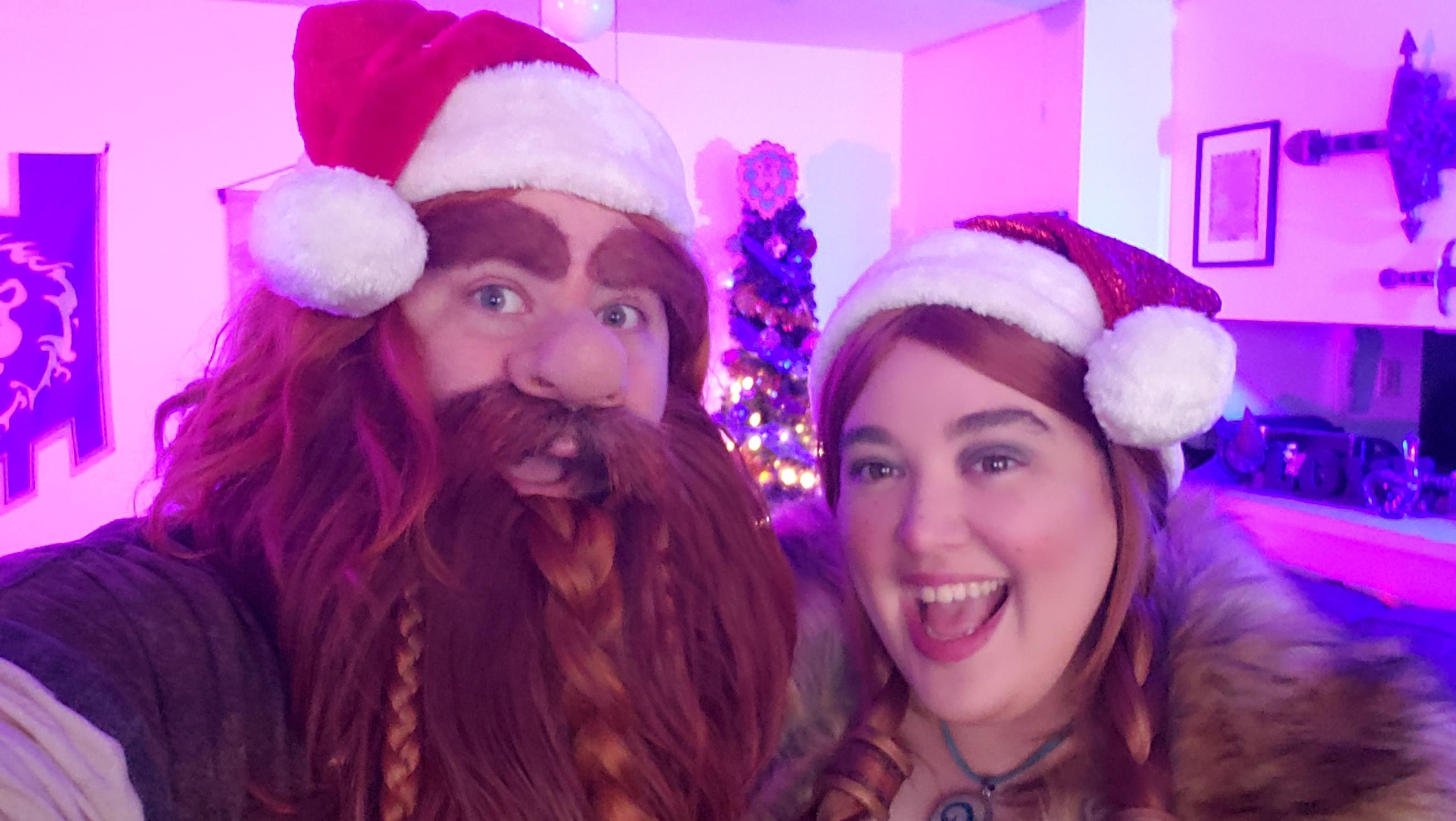 Two real Dwarves wish you a Happy Winter Veil! | Scrolller