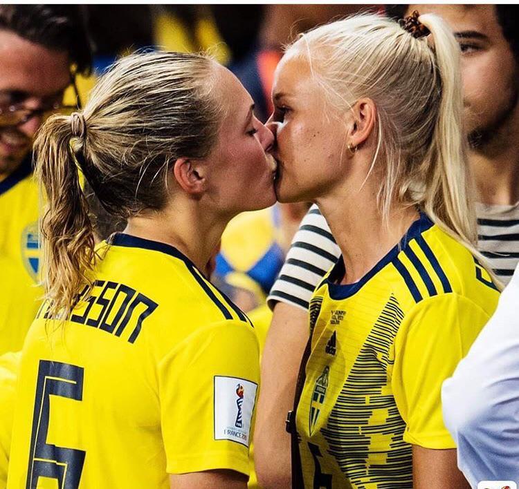 Magdalena Eriksson with girlfriend Pernilla Harder | Scrolller