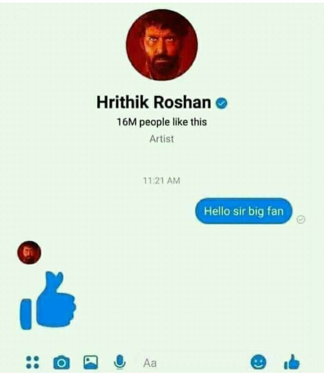 Two thumb's up! | Scrolller