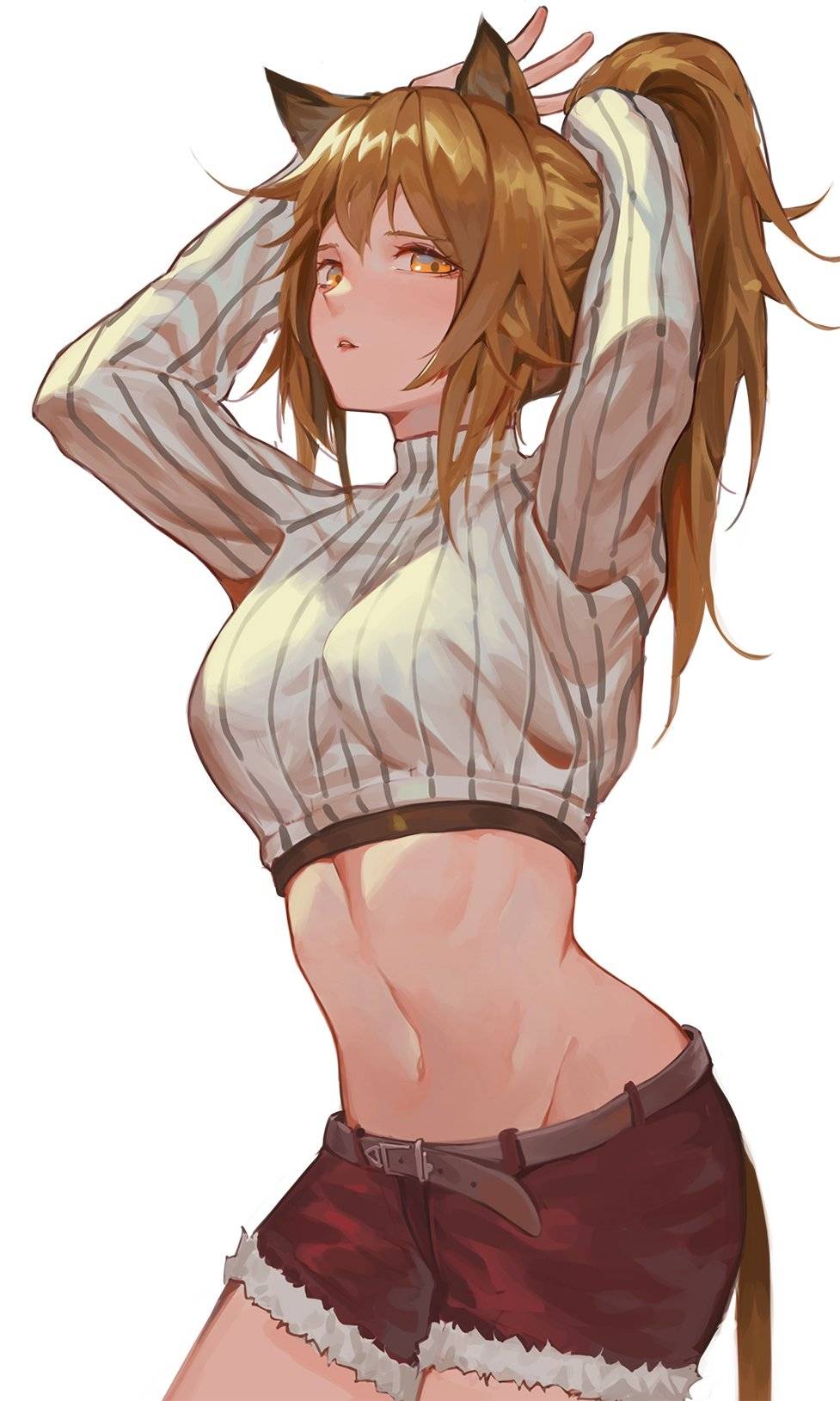 Tying her Hair [Arkknights] | Scrolller