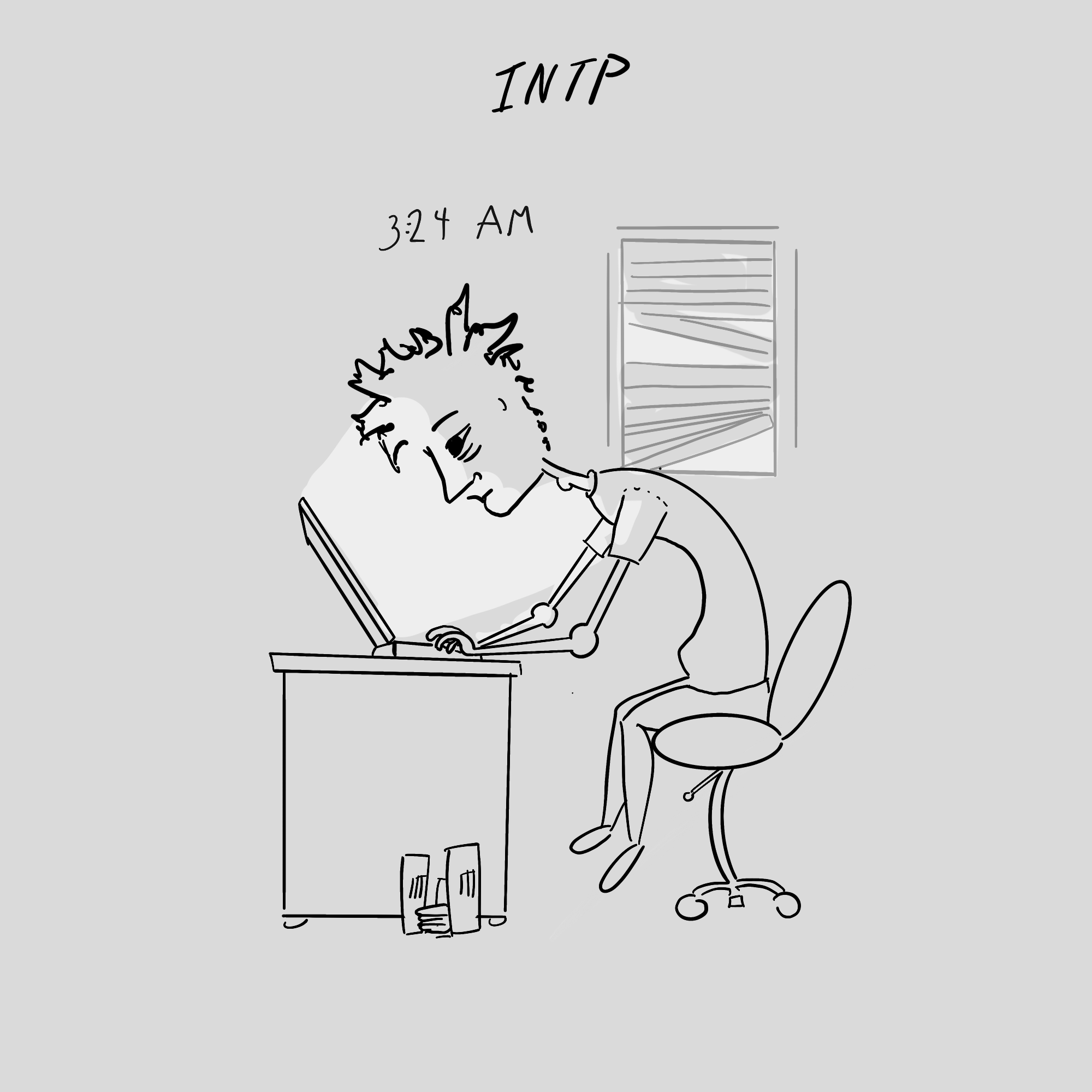 Types in their natural habitat 2: INTP | Scrolller