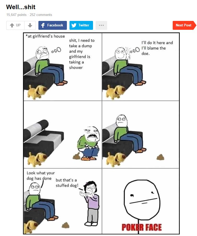 Typical 9gag shit post | Scrolller
