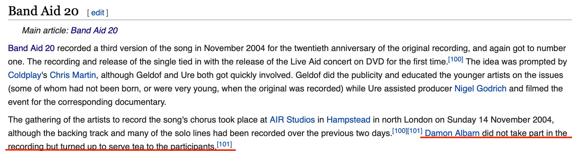 Typical Albarn. | Scrolller