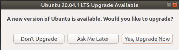 Ubuntu just enabled LTS upgrades to 20.04 | Scrolller