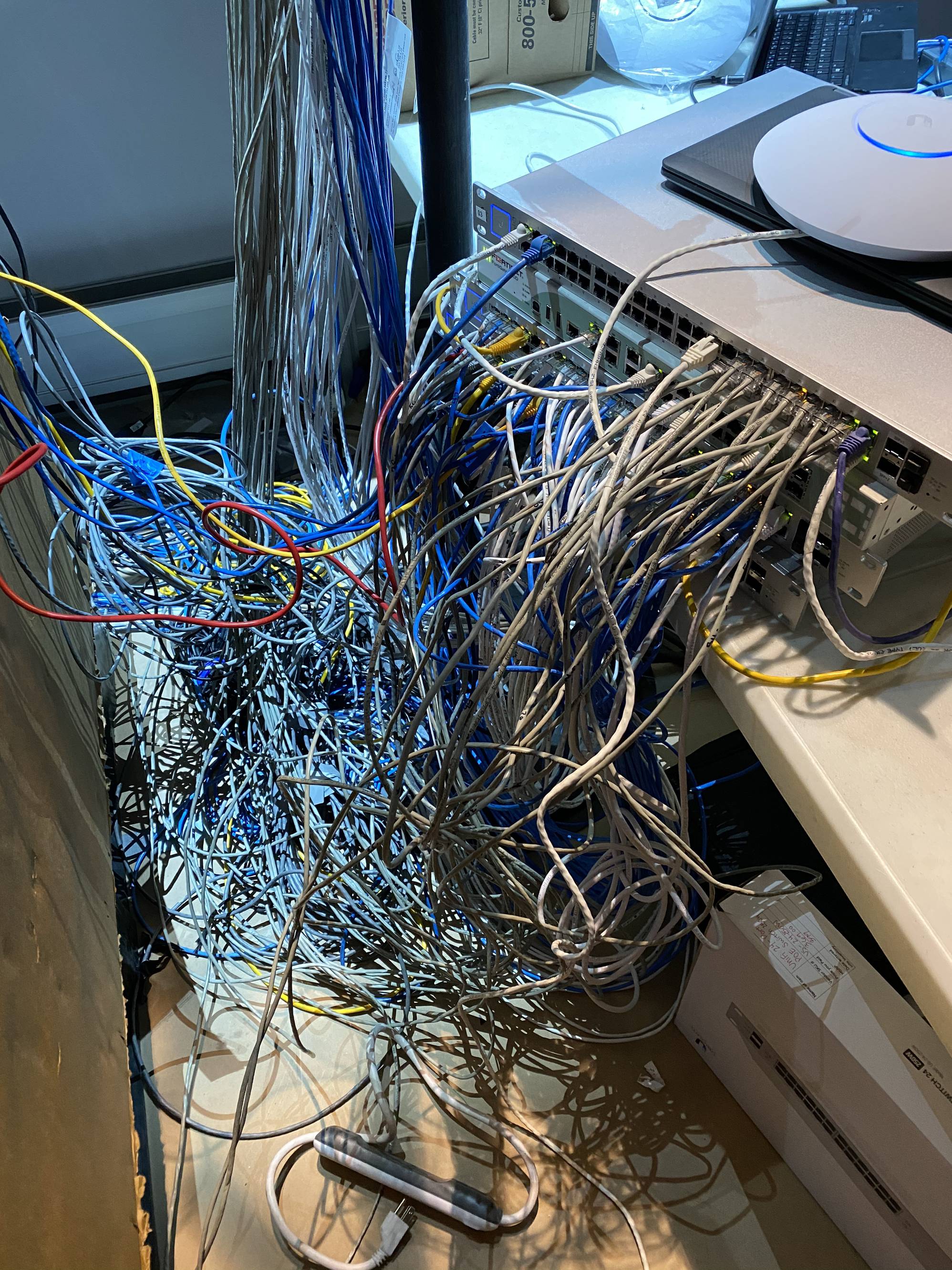 Ugly Temp Setup for 400+ Users | Scrolller