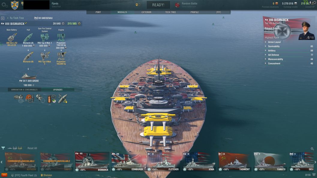 UI Glitch = MegaThicc Bismarck | Scrolller
