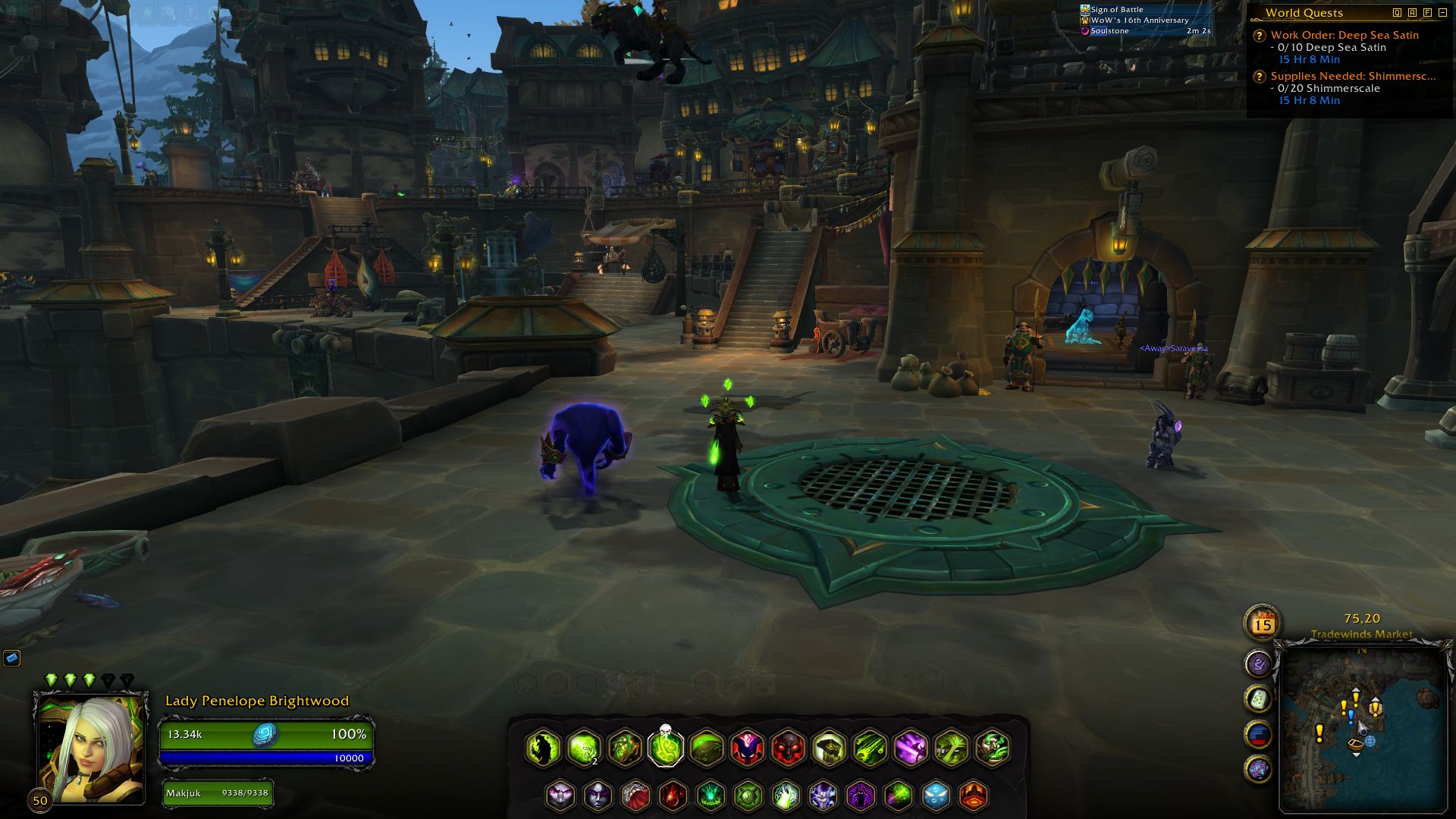 [UI] Warlock Shadowlands RPG Look | Scrolller