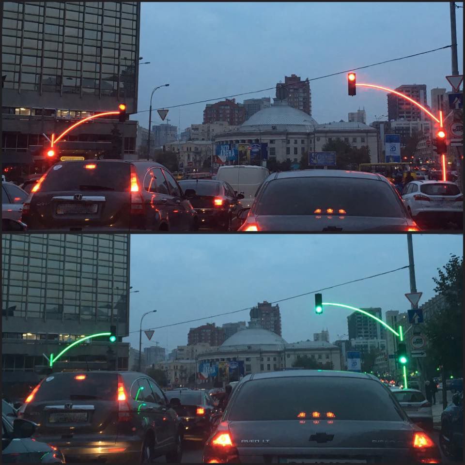 Ukrainian traffic lights | Scrolller
