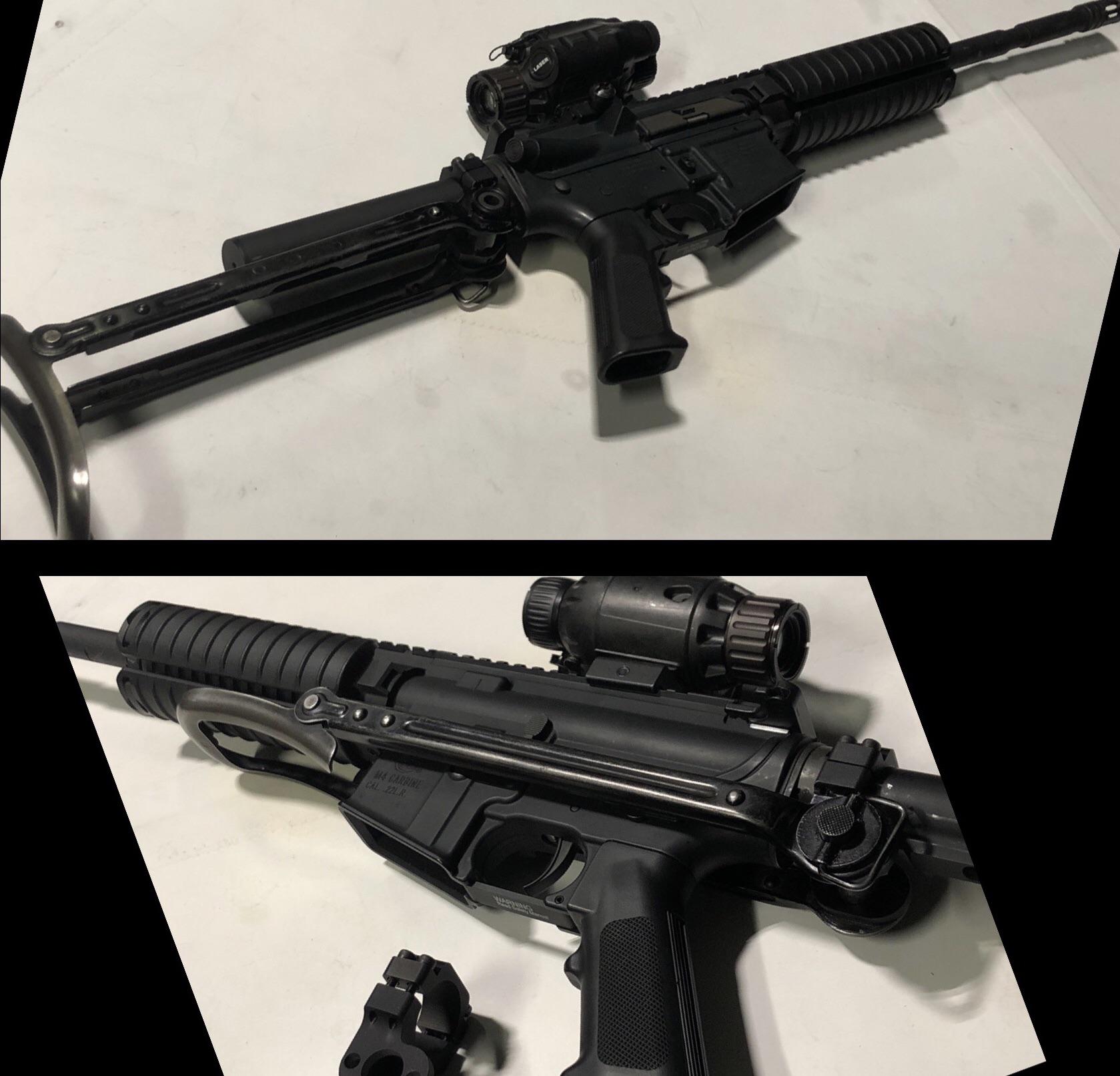 Underfolder AK stock on an AR. Blasphemy. | Scrolller