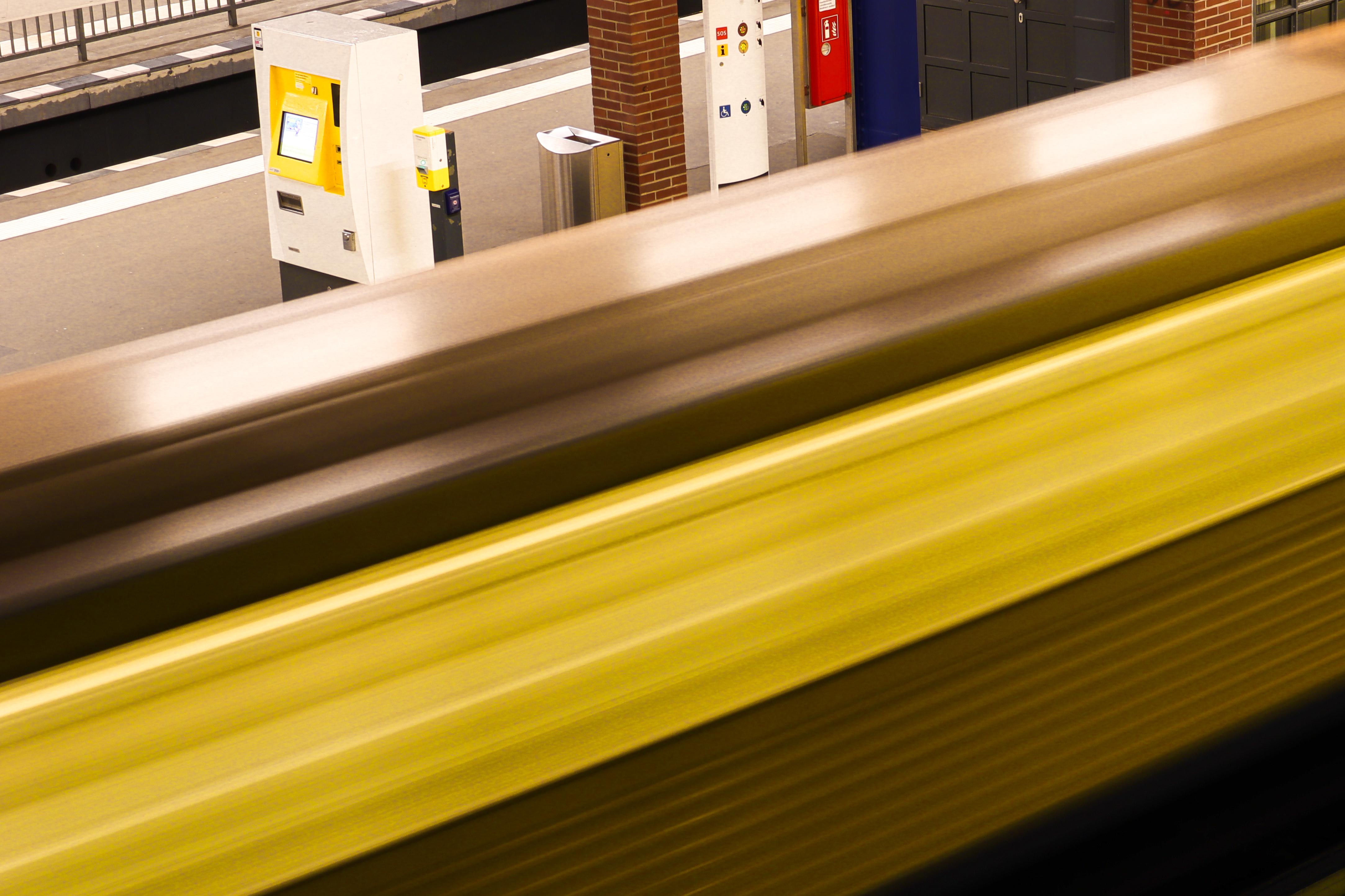 Underground train in Berlin [4334x2890] | Scrolller