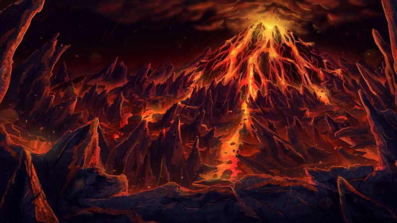 Underground Volcano by Sergio Rebolledo | Scrolller