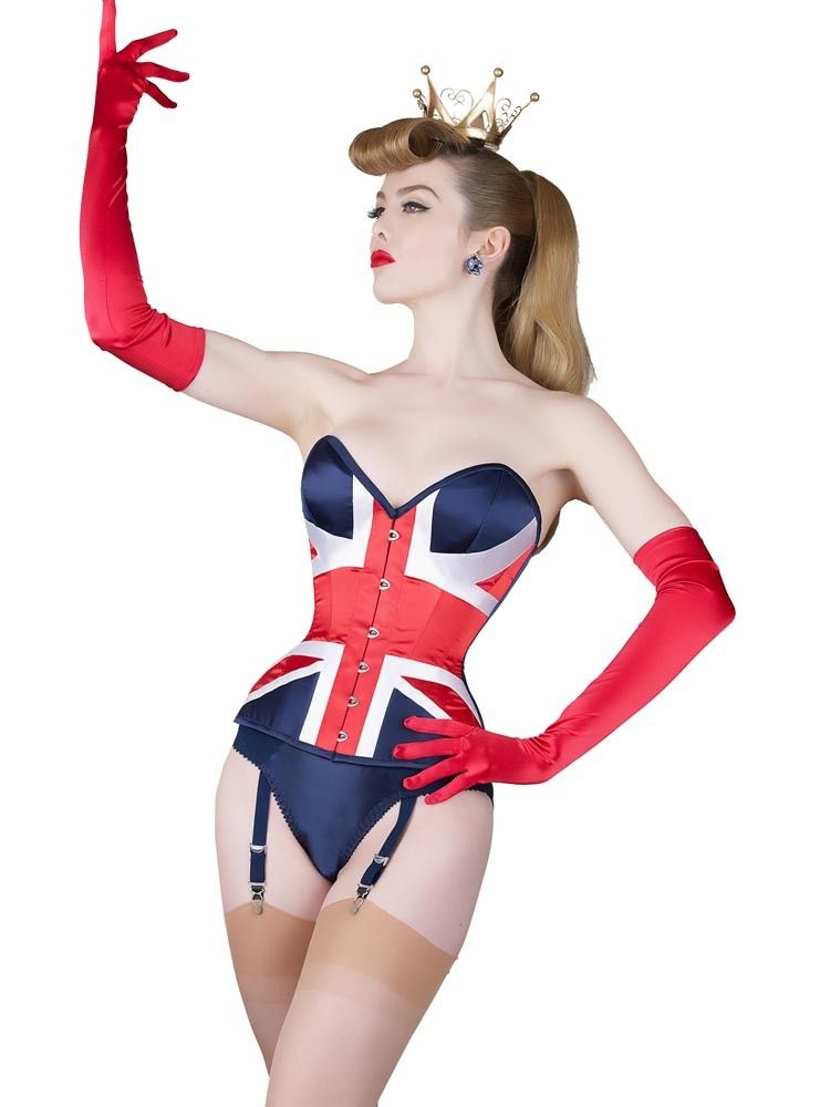 Union jack corset | Scrolller