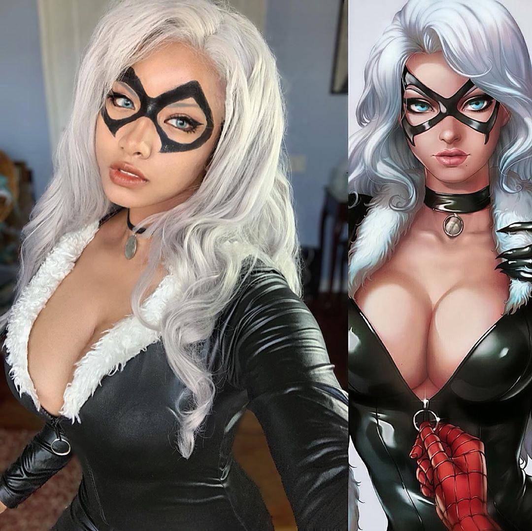 UniqueSora as Black Cat | Scrolller
