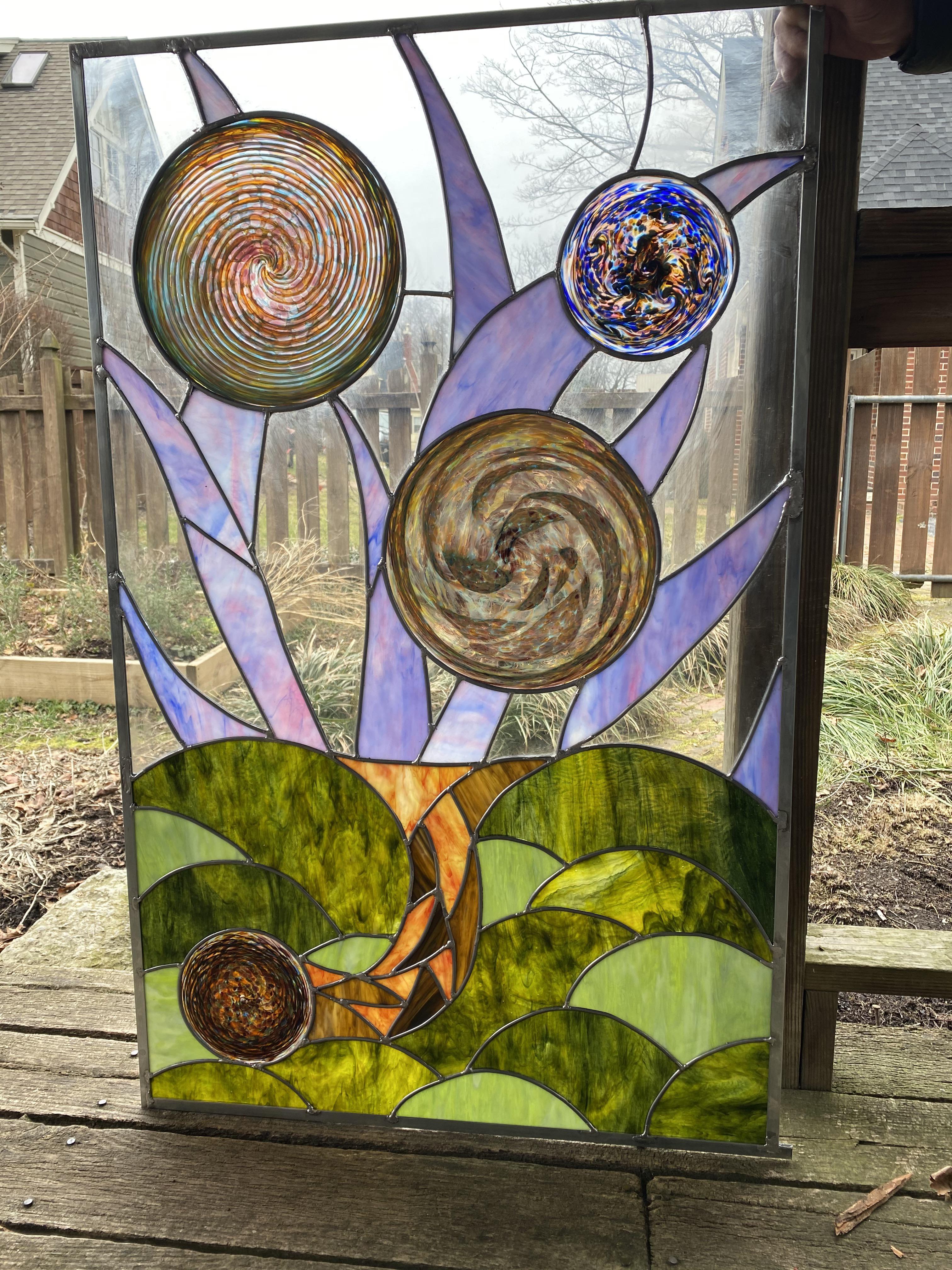 Untitled, Me, Stained Glass, 2021 | Scrolller