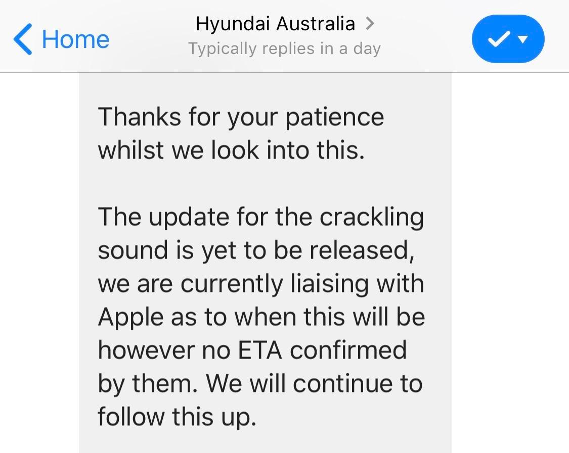 UPDATE: Hyundai crackling issue | Scrolller