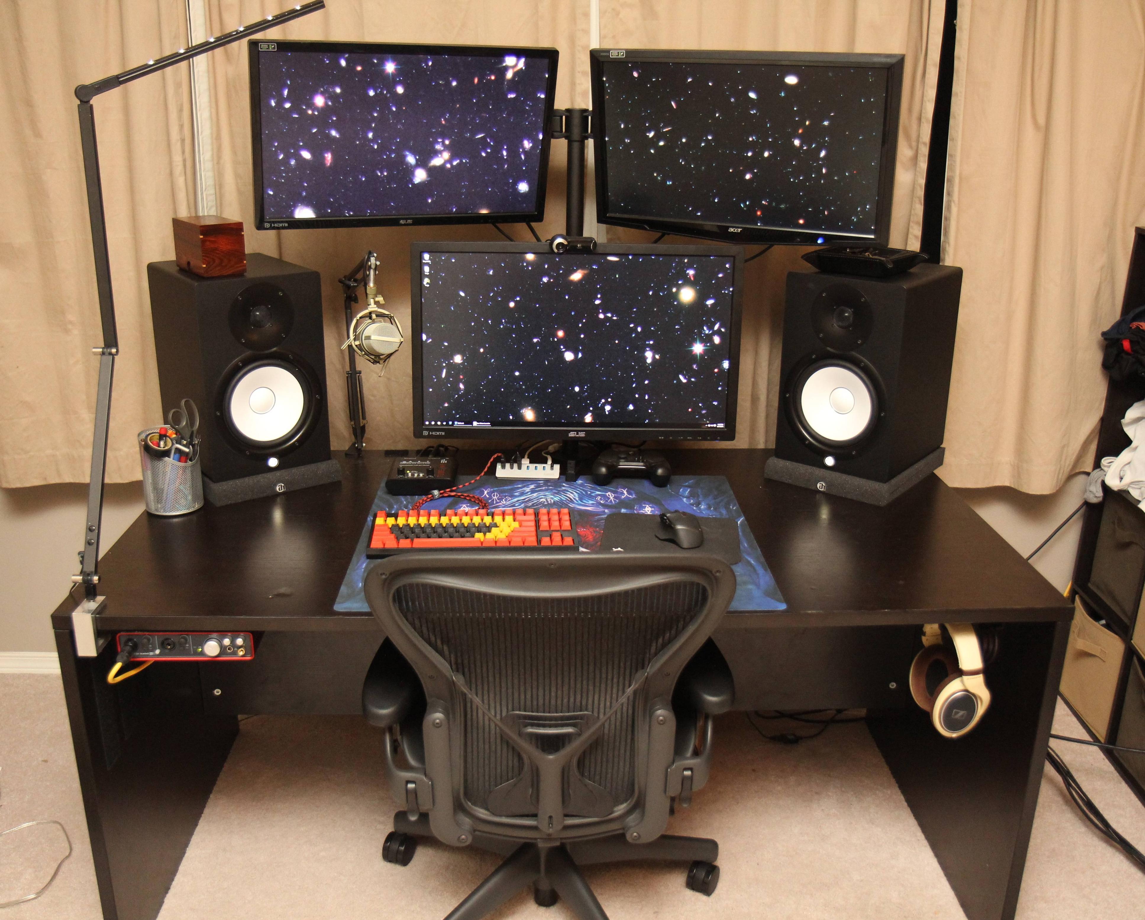 Updated setup after recently moving! | Scrolller