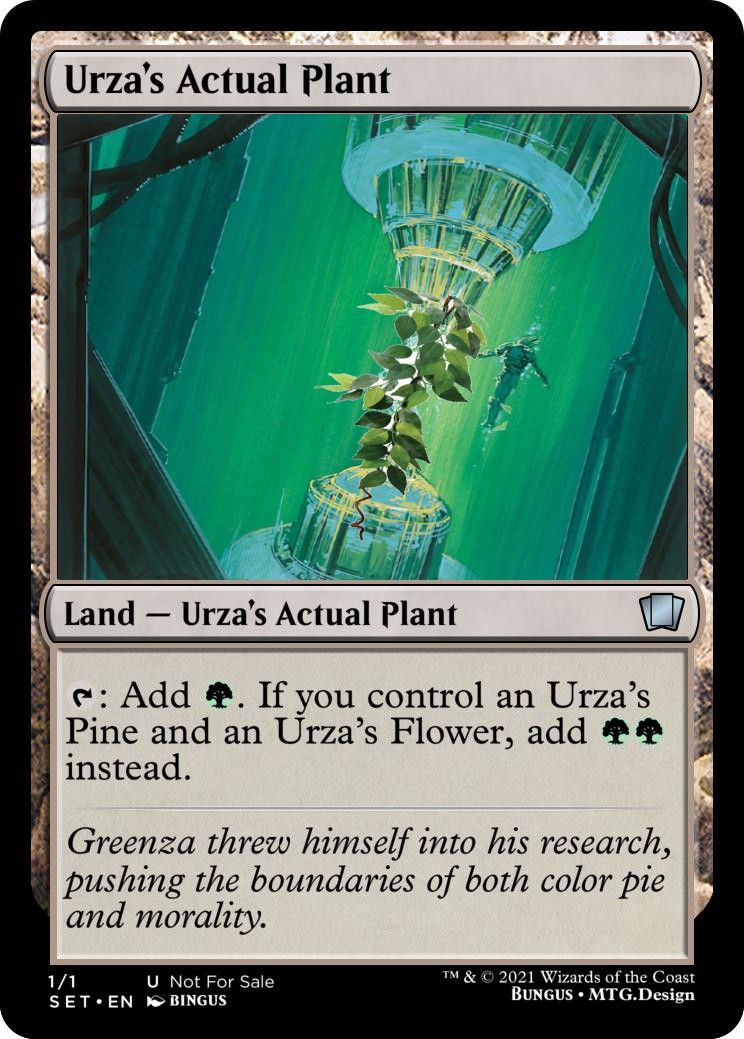 Urza's Actual Plant | Scrolller