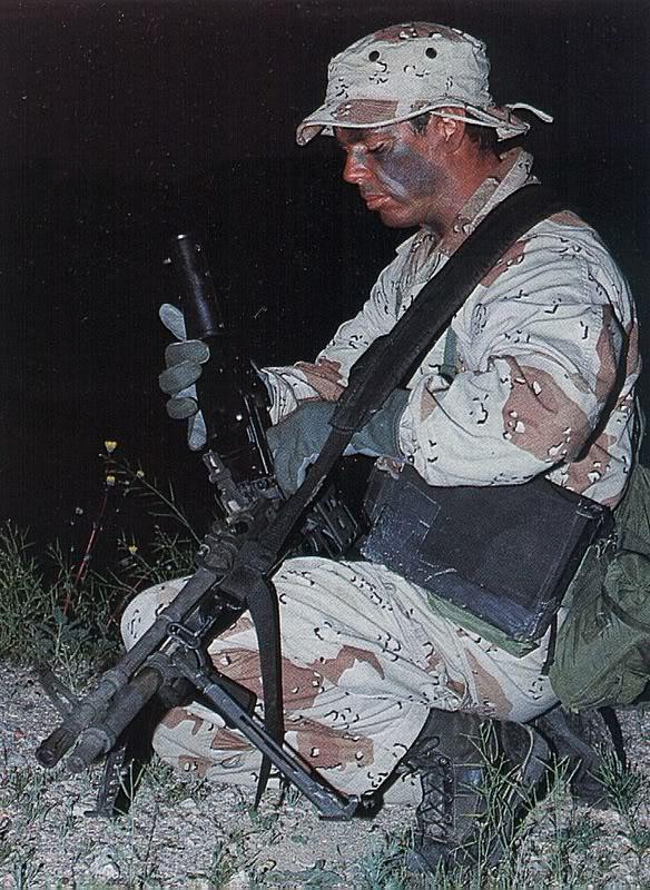 US Navy SEAL with Mk43/M60 | Scrolller