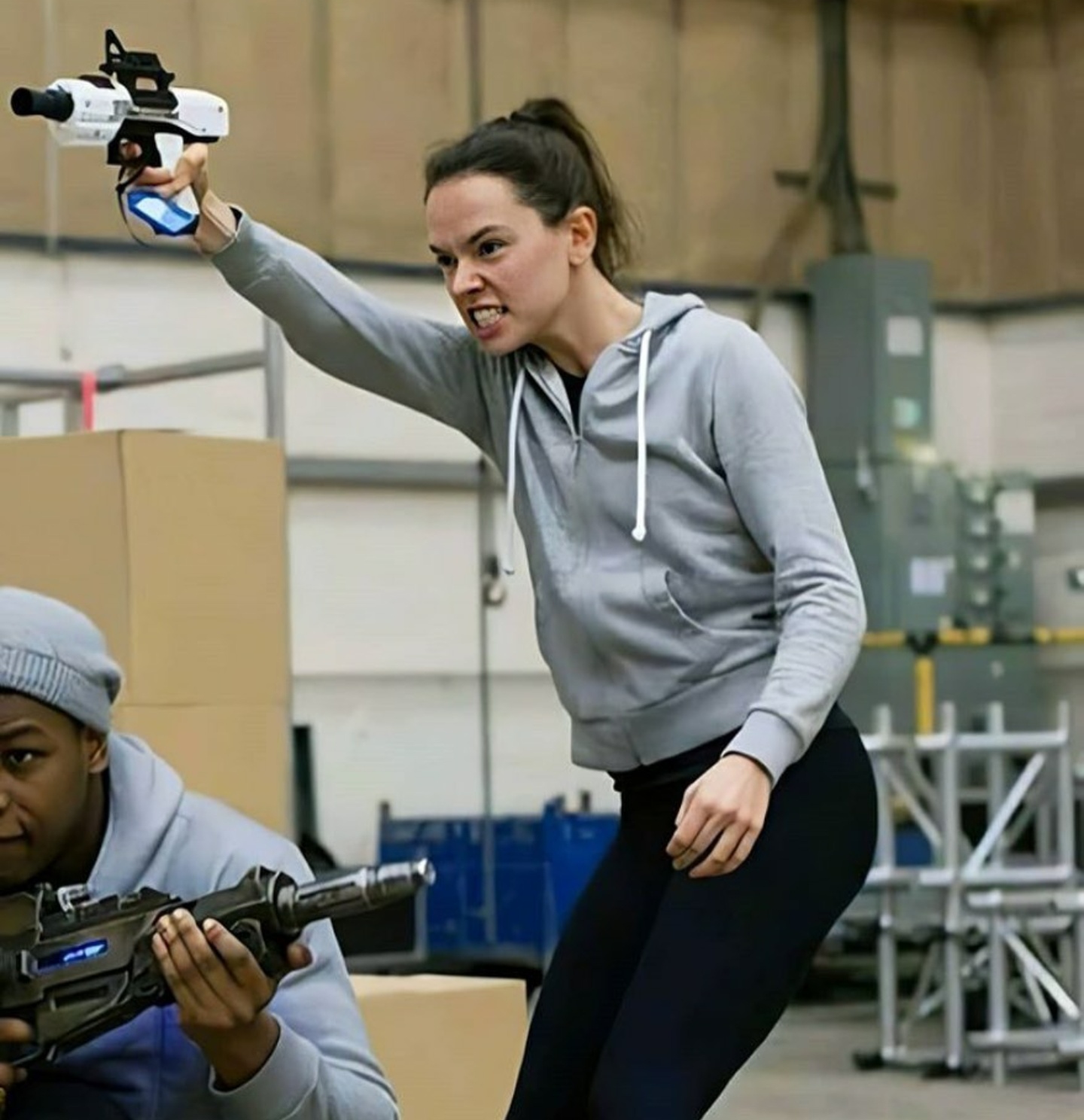 Using a blaster for a change | Scrolller