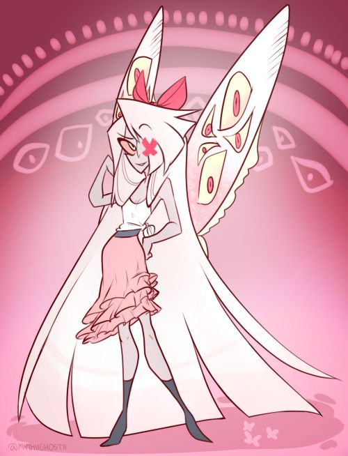 Vaggie the moth by Eyo on Tumblr | Scrolller