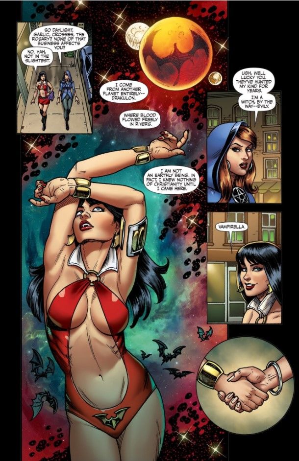 Vampi's Actual Backstory [Vampirella: Roses For the Dead #1] | Scrolller
