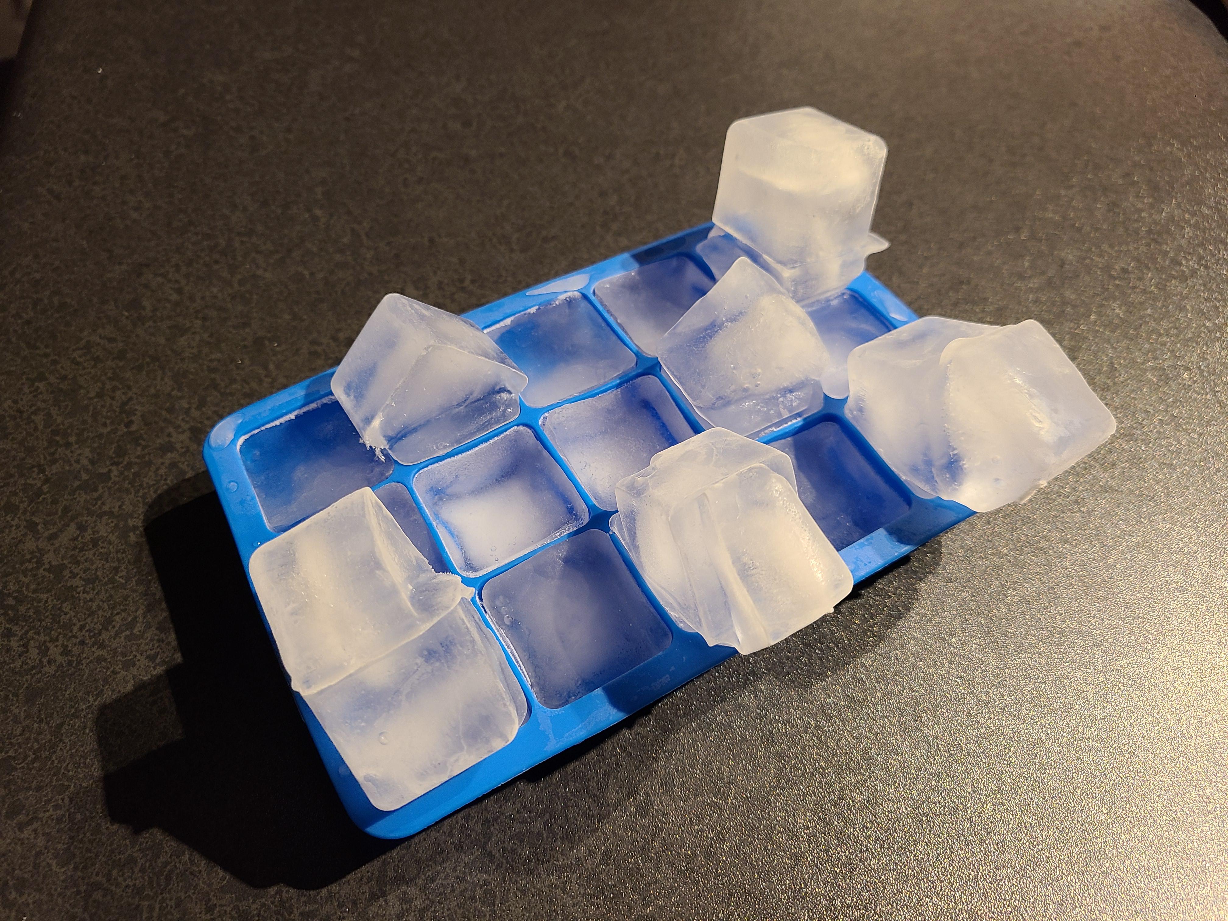 Various stages of ice cubes | Scrolller