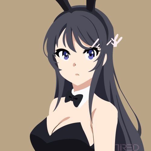 Vector art I made of Mai! | Scrolller