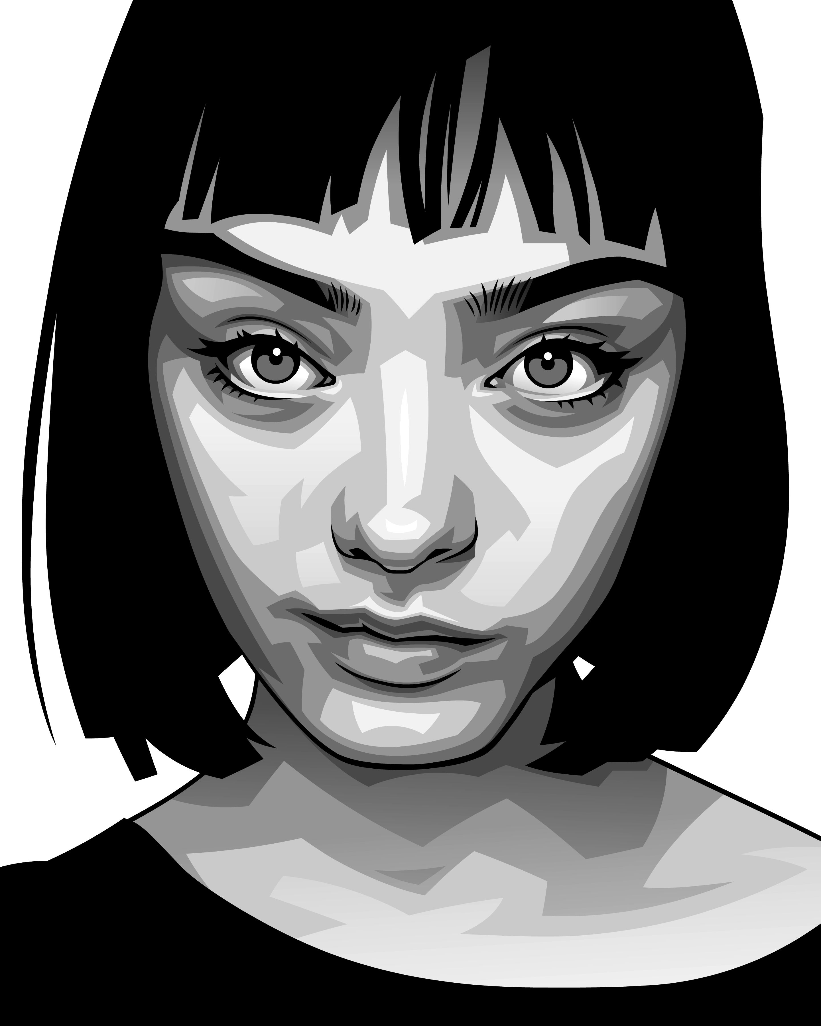 Vector Portrait | Scrolller