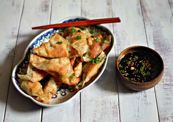 Vegan Butternut Squash Pot Sticker Dumplings | Scrolller