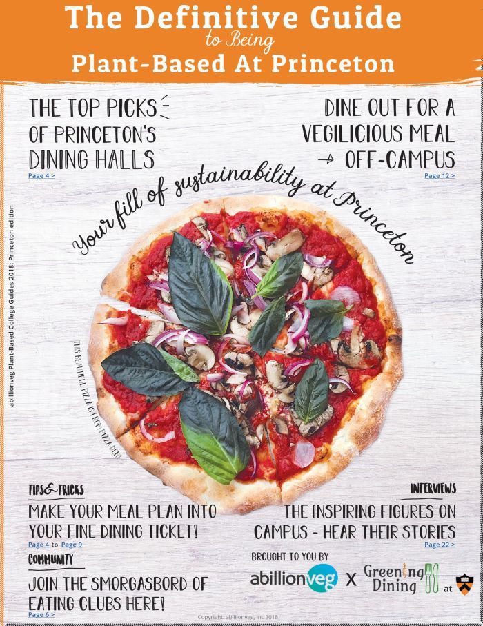 Vegan food guide for Princeton University (link to guide in comments)!! | Scrolller