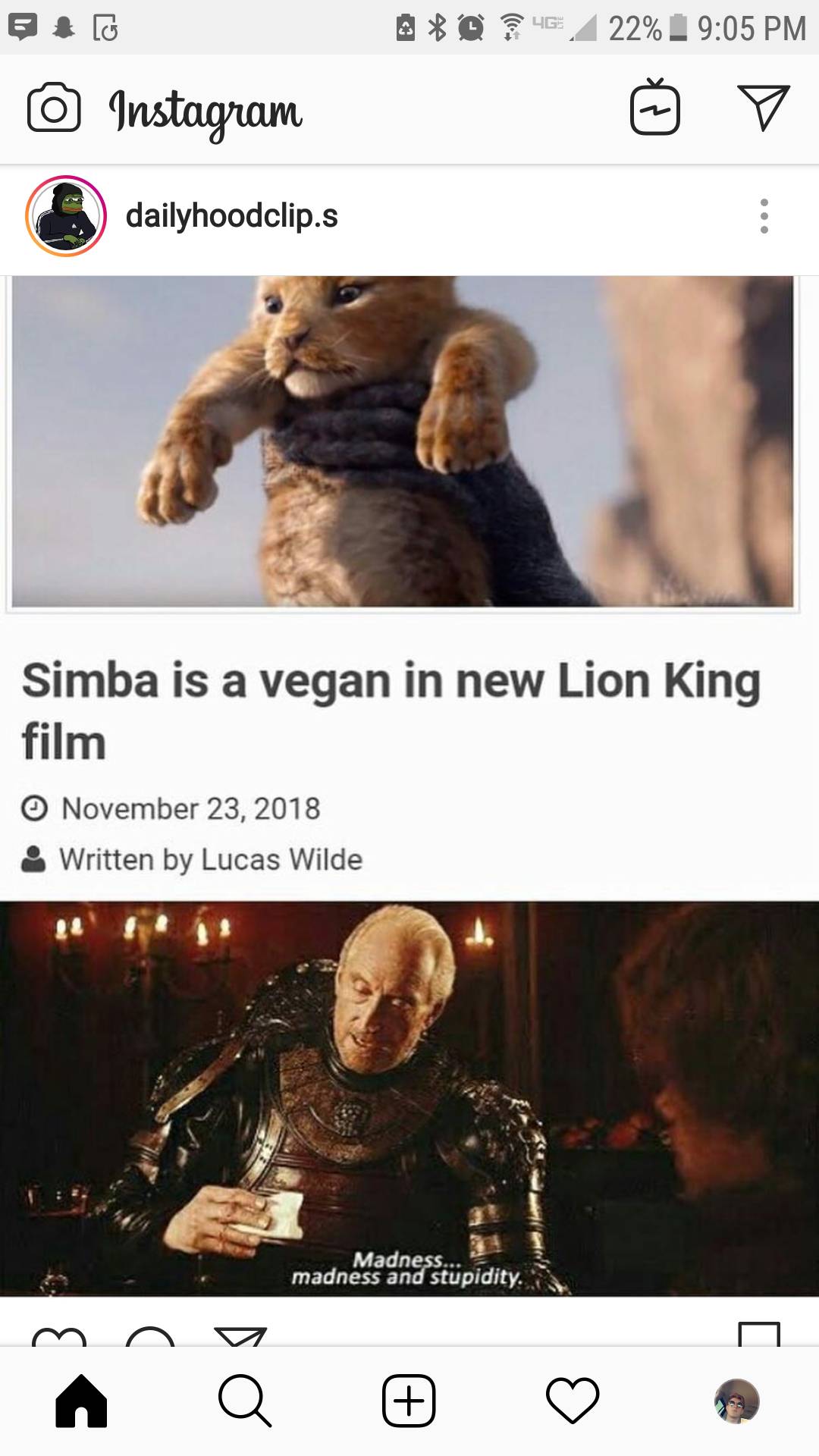 Vegan Lion | Scrolller