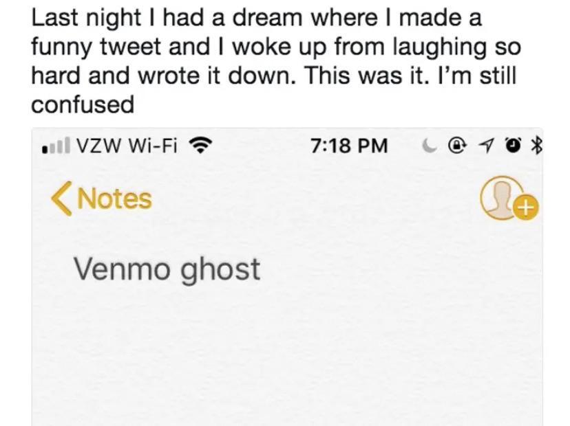 Venmo ghost | Scrolller