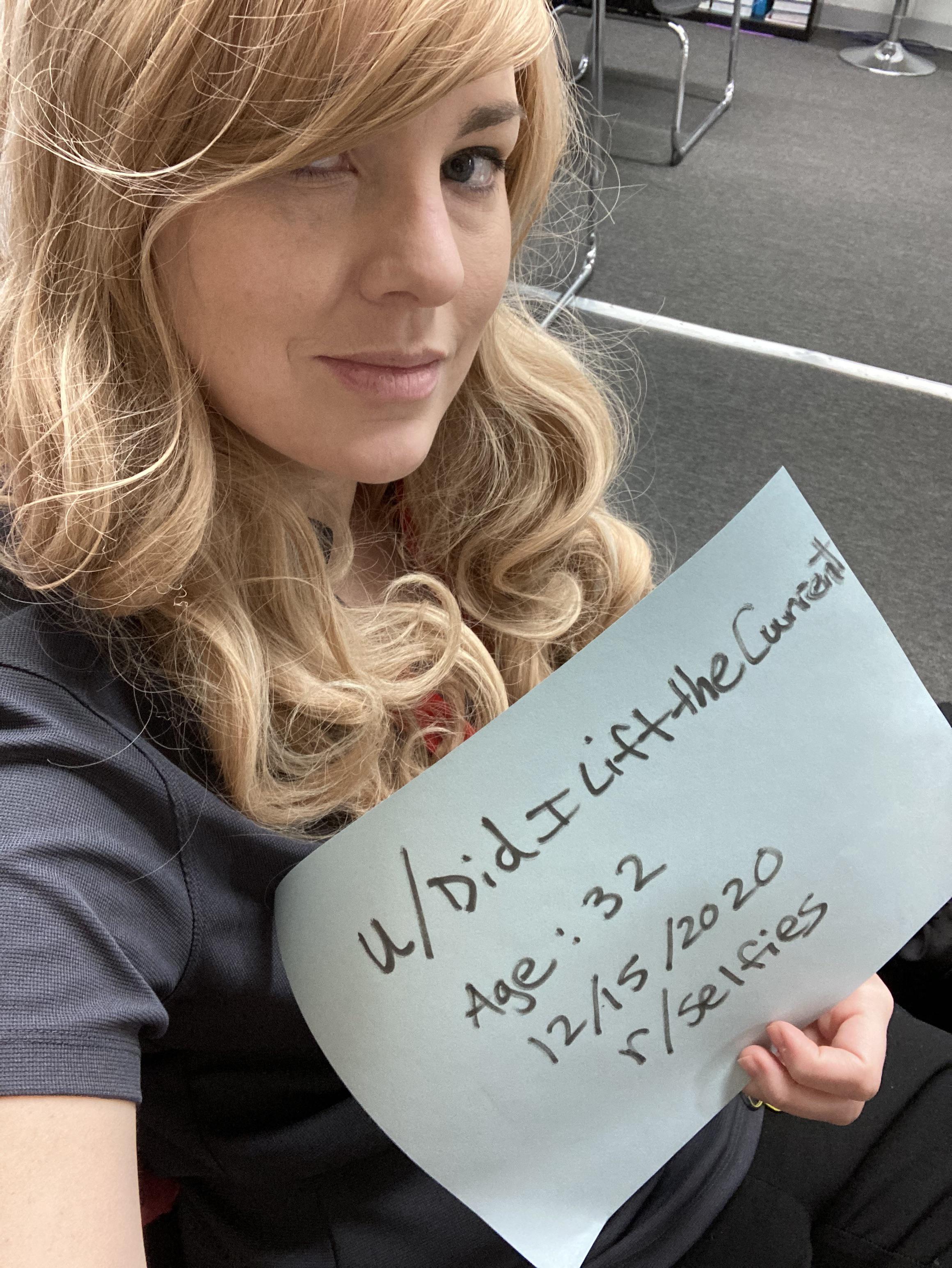 Verification. Hair (wig) makes a difference. | Scrolller