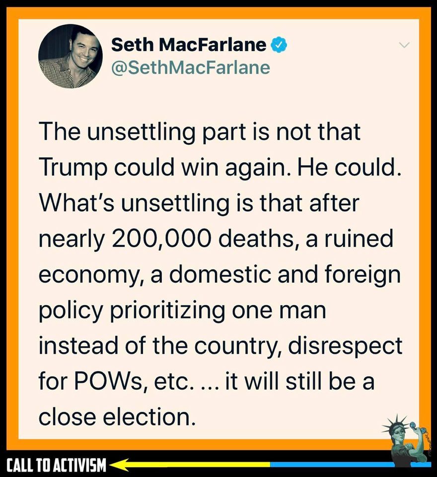 Very upsetting how many believe his lies over the truth. | Scrolller