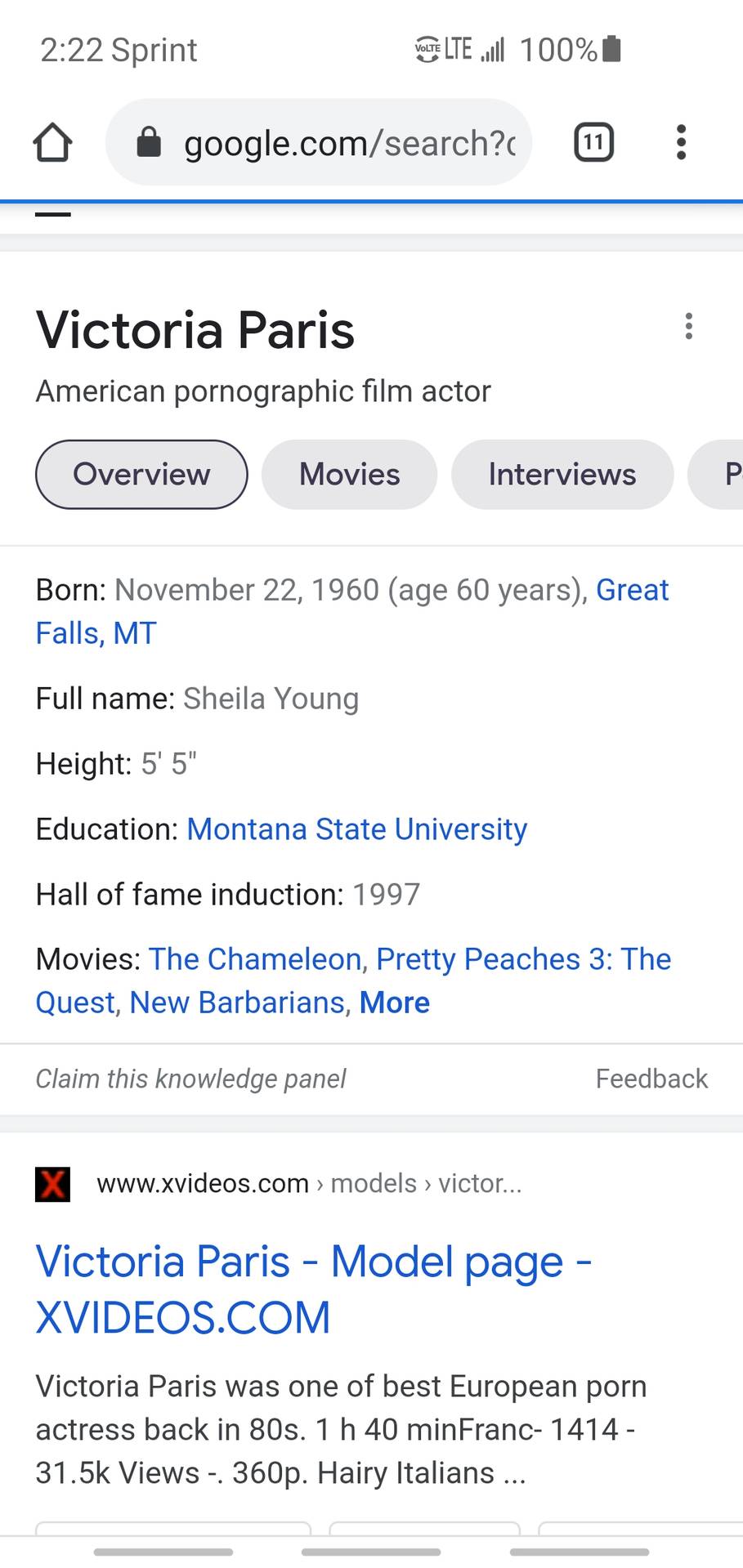Victoria paris is not sandra otterson | Scrolller