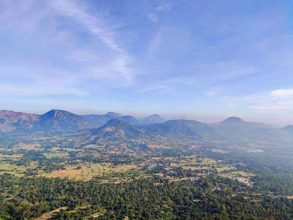 View from Siddarabetta peak, Karnataka | Scrolller