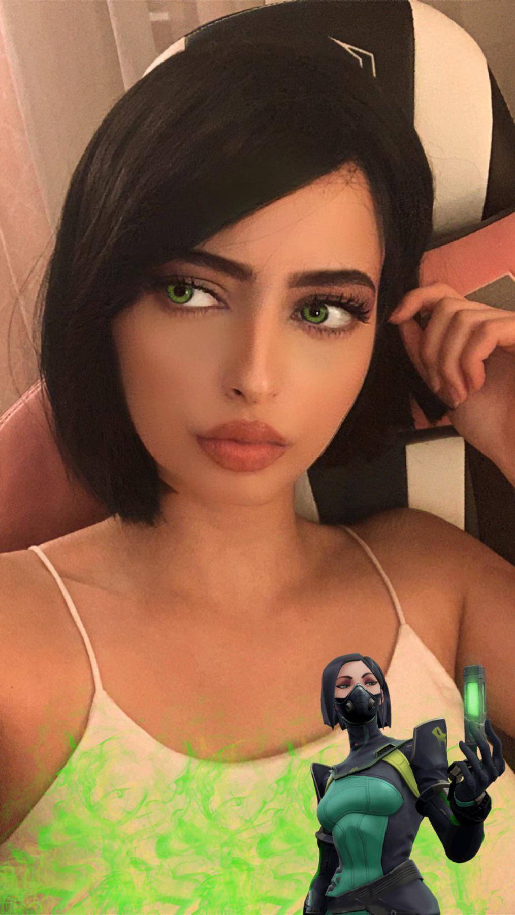 Viper makeup 💚 @kat.cosplayy | Scrolller