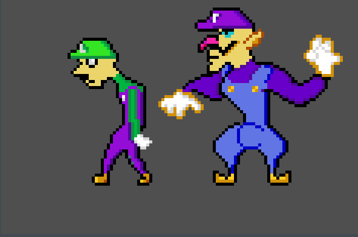 Virgin Luigi VS THE CHAD BUFF WALUIGI | Scrolller