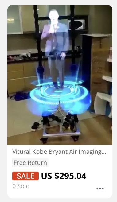 Virtual Kobe Bryant | Scrolller