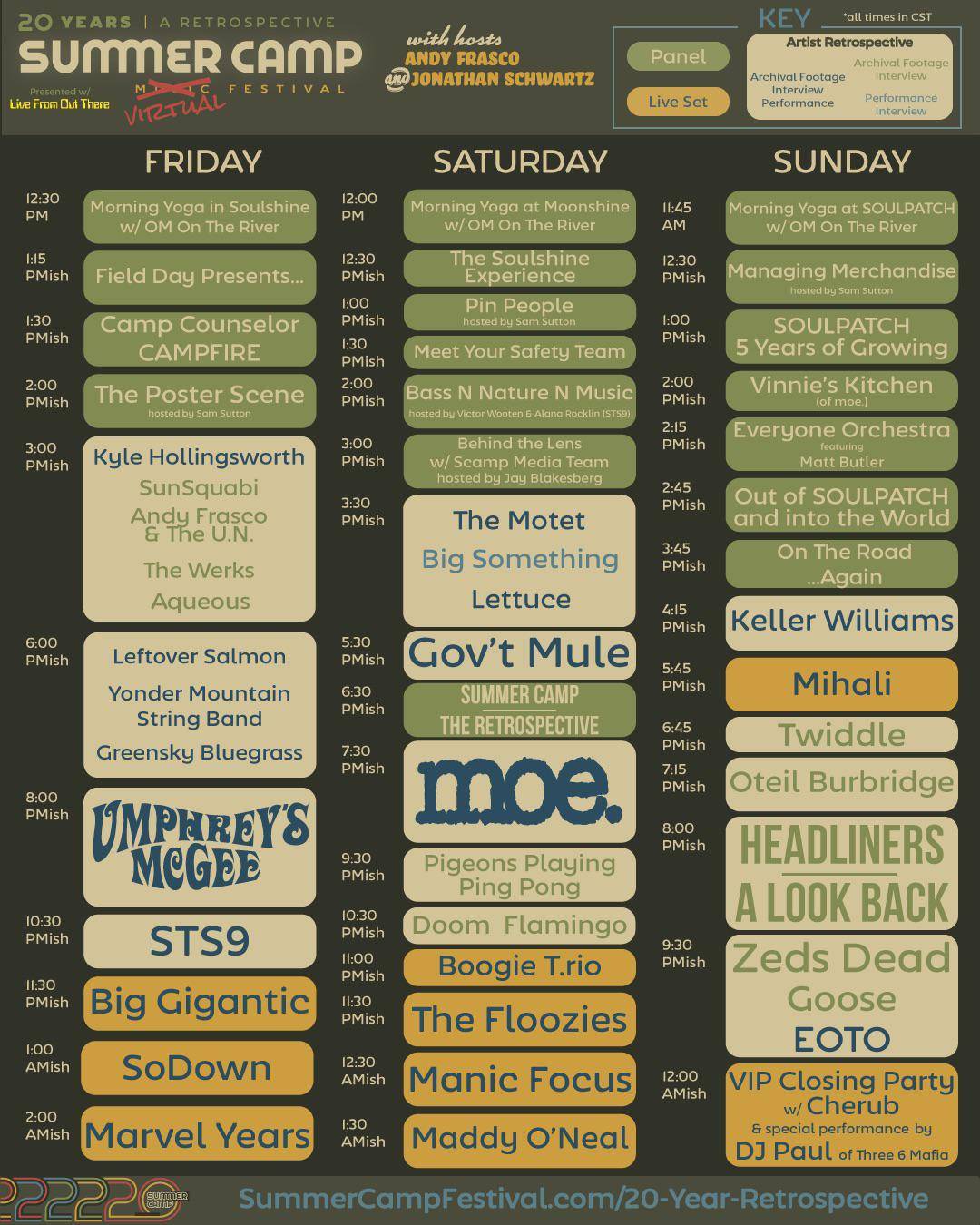 Virtual Summercamp Schedule | Scrolller